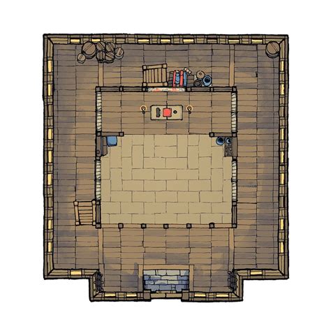 The Japanese Castle Battle Maps By Minute Tabletop Japanese Castle