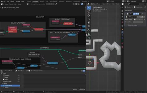 Geo Nodes Even Thickness For Curves Modeling Blender Artists