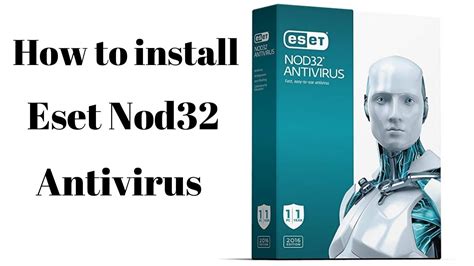 How To Install Eset Nod32 Antivirus YouTube