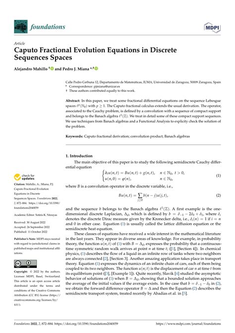 pdf caputo fractional evolution equations in discrete sequences spaces