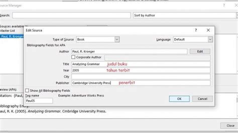 Cara Membuat Daftar Pustaka Otomatis Di Microsoft Word Cocok Untuk