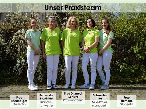 Unser Praxisteam Dr Med Kristin Schierz