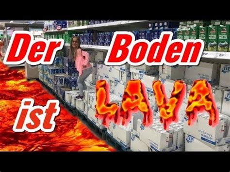Der Boden Ist LAVA The Floor Is Lava YouTube