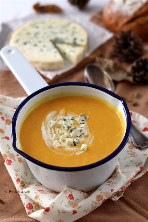 Soupe crémeuse de butternut à la Fourme d Ambert