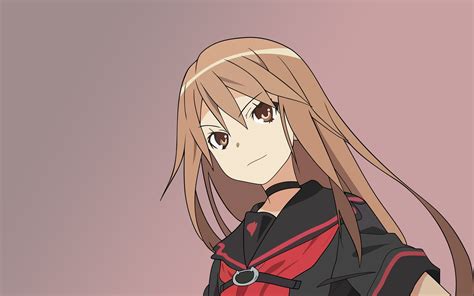 Brown Haired Female Animated Character Hd Wallpaper Wallpaper Flare