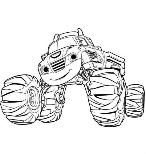21 Coloriage Blaze Et Les Monster Machines Imprimer Et Colorier En Ligne