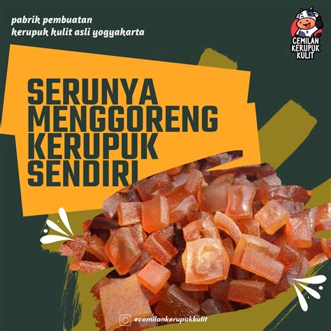 Jual Bahan Kerupuk Kulit Kulit Sapi Krecek Cemilan Kerupuk Kulit