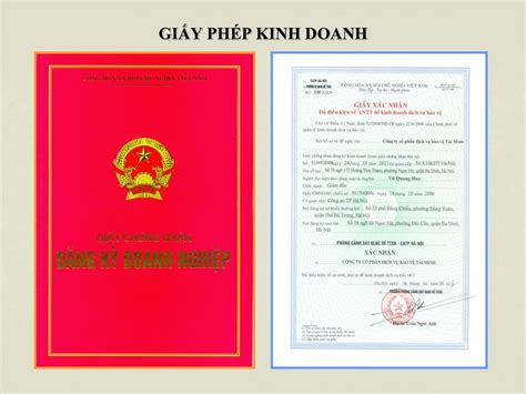 Một số giấy phép khi kinh doanh đồ uống