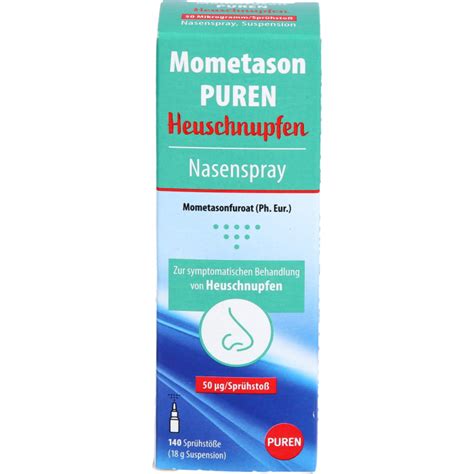 MOMETASON beta Heuschnupfenspray 50μg Sp 140 Sp St 18 ENGEL Direkt
