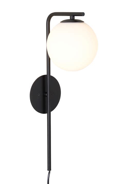 Vegglampe Widar Svart Belysning Homeroom