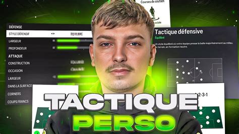 MA PREMIÈRE TACTIQUE PERSO SUR FC 24 YouTube