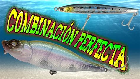 2 de los MEJORES SEÑUELOS DE PESCA A SPINNING DE SUPERFICIE