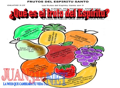 Qué es el fruto del Espíritu