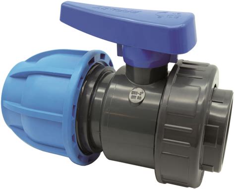 PVC U Single Union Ball Valve SV EFFAST