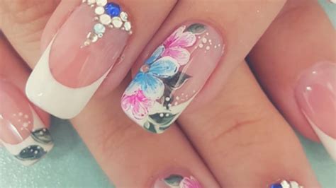Easy Flower Nail Art Designs For Beginners 40 Easy Amazing Nail