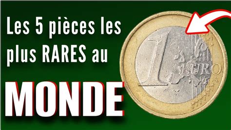 LES 5 PLUS CHER Pièces en EURO du MONDE YouTube