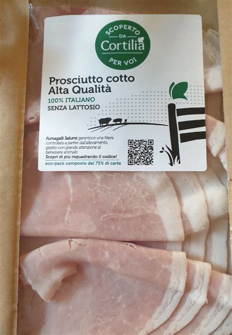 Prosciutto cotto alta qualità Cortilia