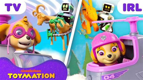 Part Of Paw Patrol Pups Saving The Cheese Goat As Toys