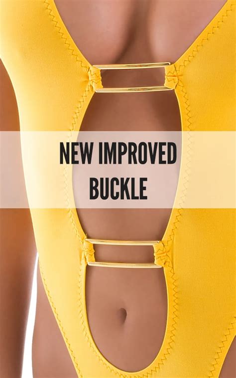 One Piece Keyhole Rio Bikini In Metallic Liquid Gold Skinzwear