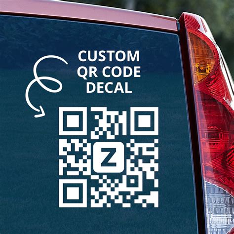 Qr Code Window Decal