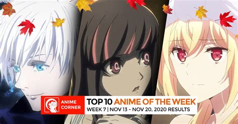 Fall Anime Rankings Week Anime Corner