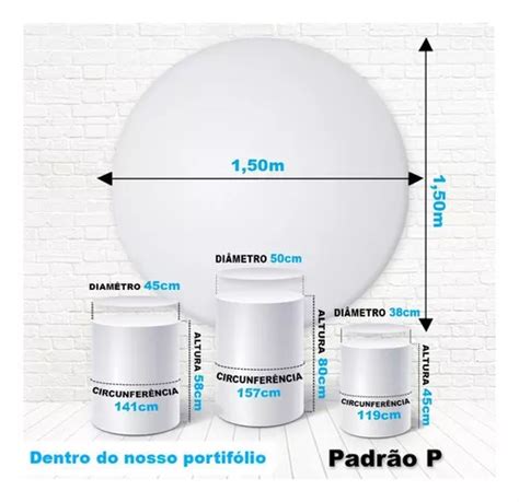 Painel Redondo E Capas 3d Sublimado Bolofofos Fkpc 494 à venda em São