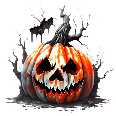 Halloween Grafik Michael Myers Totenkopf Kürbis realistisch 4K