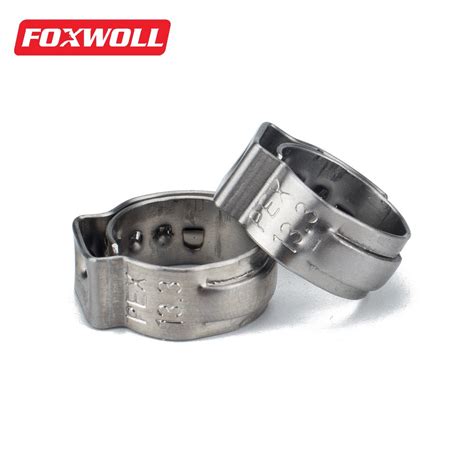 Single Ear Clamp 304 Stainless Steel FOXWOLL