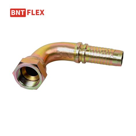 Hydraulic Fitting Male Bulkhead Connector Male Degree Jic Male