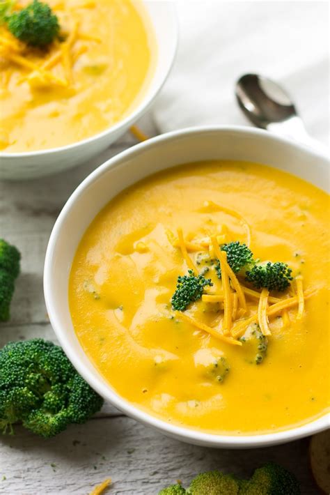 Vegan Broccoli Cheese Soup Nora Cooks