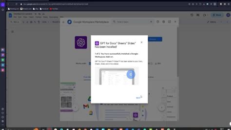 How To Install Chat GPT For Google Docs No API Use GPT AI In Sheets