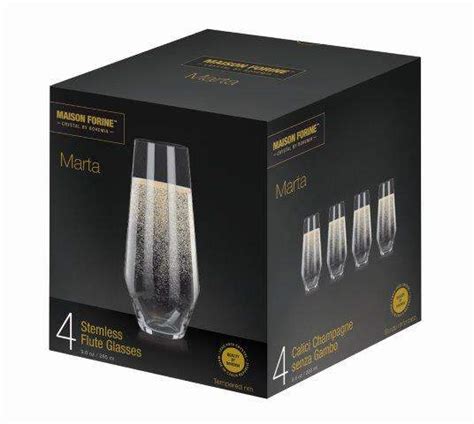 Champagneglazen Zonder Voet Fluit 285 Ml 4 Stuks Like Chopin