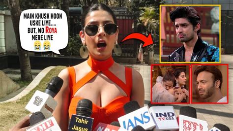 Isha Malviya Reaction On Abhishek Emotional Breakdown After Eviction