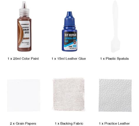 Kit de réparation pour cuir et vinyle Test et Avis