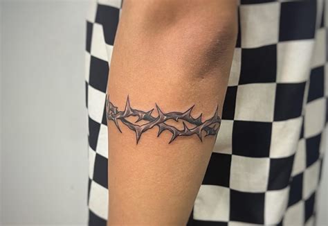 Tribal Crown Of Thorns Tattoo