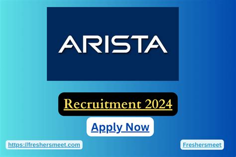 Arista Networks Off Campus Freshers Drive 2024 Hiring As Junior IT