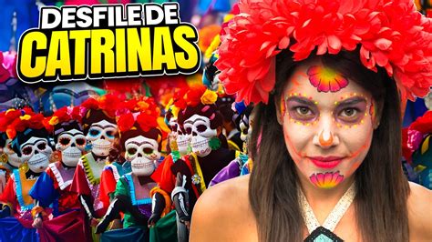As Fue El Incre Ble Desfile De Catrinas Cdmx M Xico K Youtube