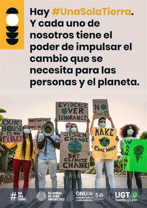5 de junio Una Sola Tierra UGT Castilla y León con el Día Mundial