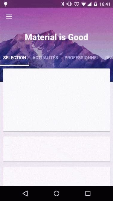 Android Toolbar Tab Layout Drawer Hide Toolbar When Scrolling And