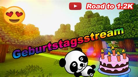 Geburtstagsstream Teil 2 Von 3 16 Let S Play Minecraft Together