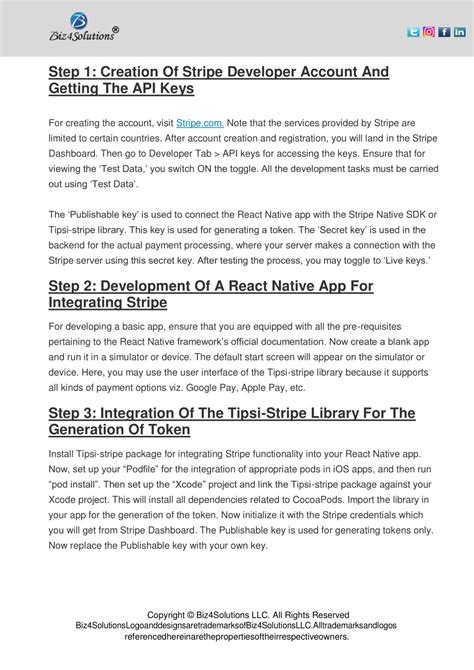 PPT How To Integrate Stripe Payment Into A React Native Application