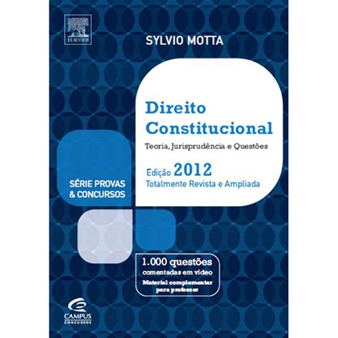Livro Direito Constitucional Teoria Jurisprudência e Questões no