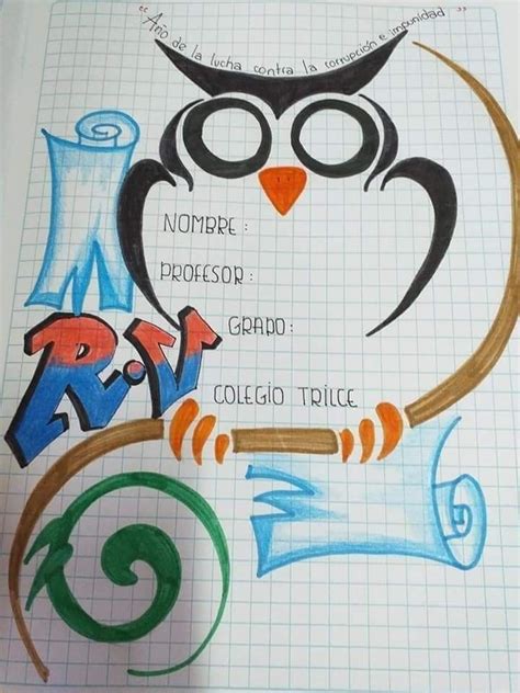 Caratula De Literatura Ciencias Cuadernos Escolares Marcar Carátulas