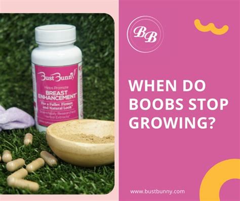 When Do Boobs Stop Growing