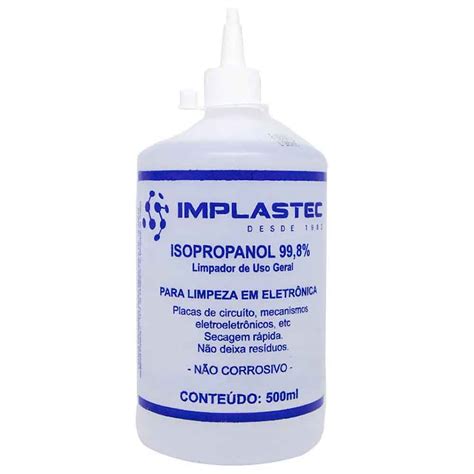 Alcool Isopropanol Implastec Ml Paip