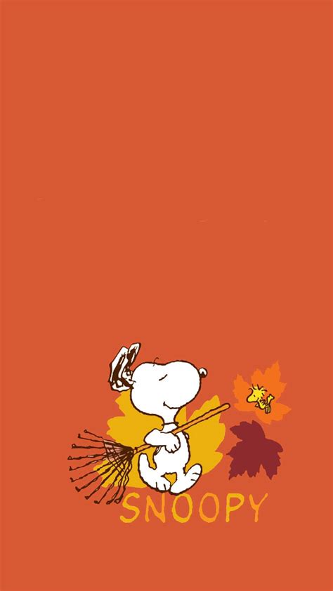 Snoopy Fall Wallpapers Top Free Snoopy Fall Backgrounds Wallpaperaccess