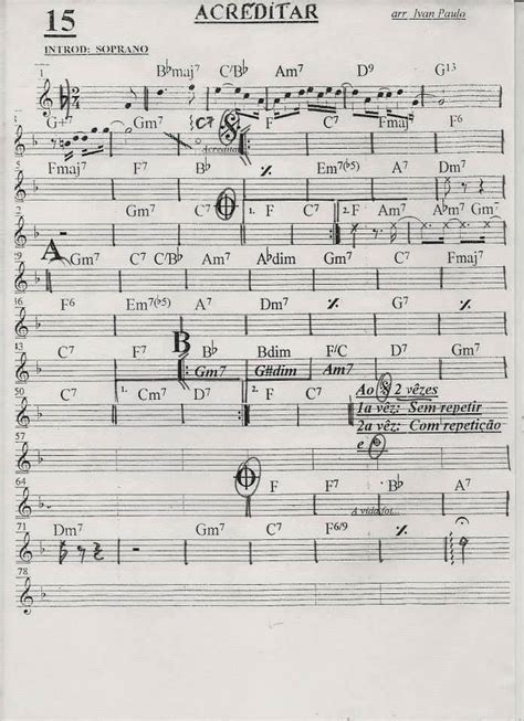 Meu Cavaquinho Partituras Partitura Acreditar Beth Carvalho