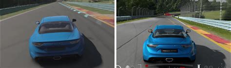 Veja uma comparação entre os gráficos de Forza Motorsport vs Gran