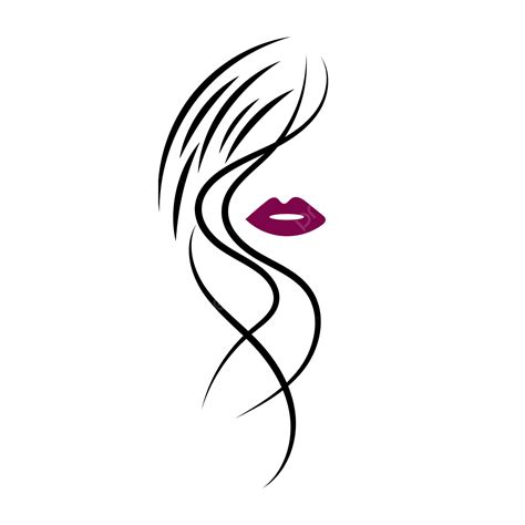 Women Logo Women Drawing Logo Drawing Beautylogo PNG And Vector With