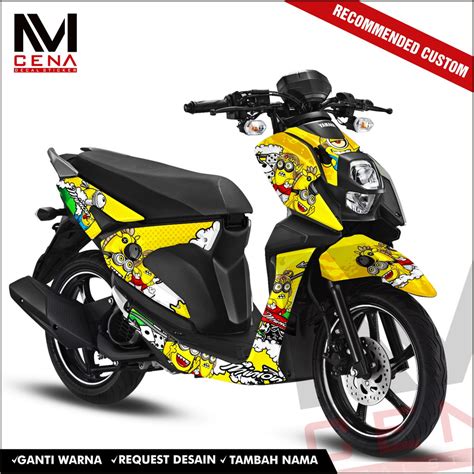 Jual Sticker Decal Yamaha X Ride Full Body Sticker Xride Decal
